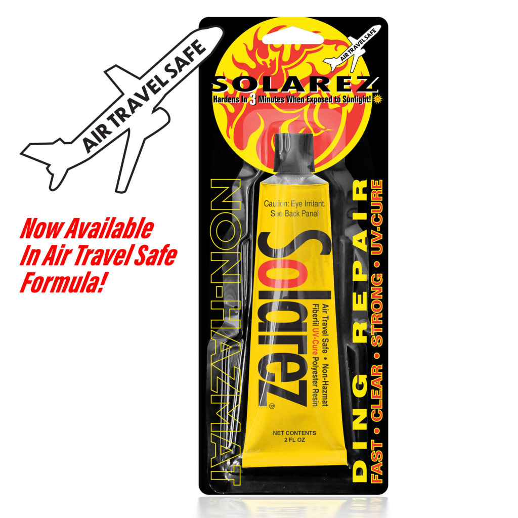 SOLAREZ Air Travel Safe Polyester Ding Repair - BUY NOW - Solarez UV Resins